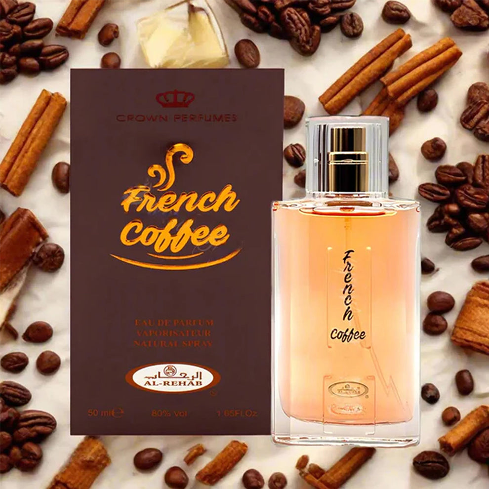 French Coffee EDP 50ml by Al-Rehab (Crown Perfumes) – Opulensi.com